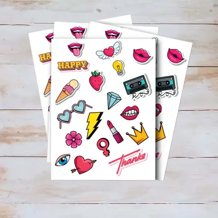 Custom Paper Stickers Wholesale | Custom Printed Labels